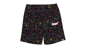 A BATHING APE Regular Fit Sweat Shorts