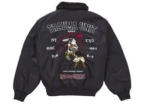 Supreme Aoi Nylon Bomber Jacket - Black