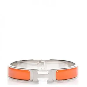Hermès Clic Clac H Enamel Gm Bracelet - Multicolor
