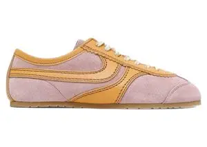 Dries Van Noten Suede Low-top Sneakers - Blush