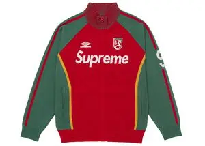Supreme Umbro Zip-up Sweater - Red