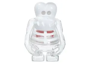 Supreme Bounty Hunter Skull Kun Figurine White - Multicolor
