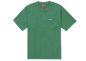 Supreme Short Sleeve Pocket Tee Shirt - Green