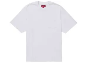 Supreme Short Sleeve Pocket Tee Shirt - White