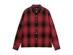 StÜssy Beach Plaid Shirt - Red