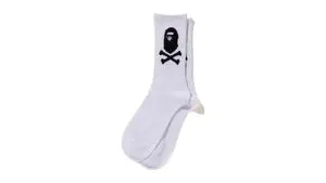 A BATHING APE Ape Crossbone Socks