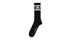 A BATHING APE Shark Socks - Black