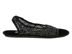 FERRAGAMO Anio Crystal Embellished Slingback Sandals