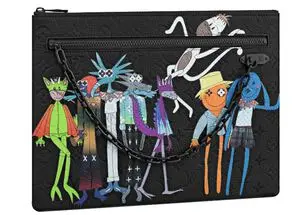 LOUIS VUITTON A4 Pouch Multicolor