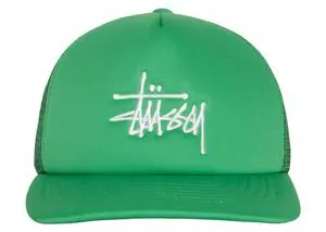 StÜssy Big Basic Trucker Snapback - Shamrock