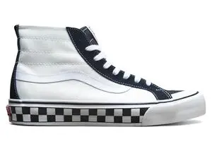 VANS Sk8-hi High-top Sneakers - Black/white/checker