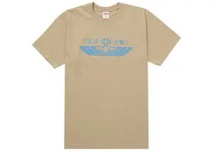 Supreme Wings Tee Shirt Khaki