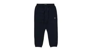 A BATHING APE Mr.bathing Ape College Sweat Pants - Navy Blue
