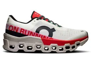 On Running Cloudmonster 2 - Ivory/red