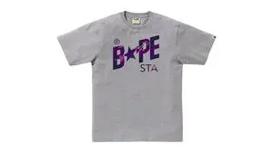 A BATHING APE Camo Sta Logo Tee Shirt Tee Shirt