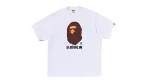 A BATHING APE Blur Bathing Ape Relaxed Fit Tee Shirt - White