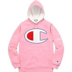 Men's Pink Champion Sweatshirts Hoodies