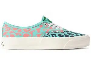 VANS Premium Authentic Sneakers - Cheetah Pool Blue