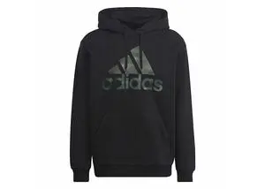 Adidas Essentials Camo Print French Terry Hoodie