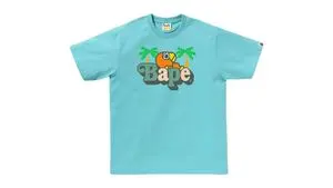 A BATHING APE Colors Milo On Summer Tee Shirt - Blue