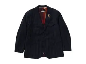 A BATHING APE Striped Blazer
