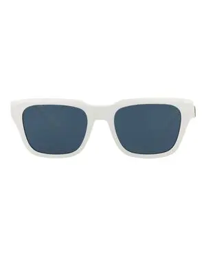 Dior Acetate Square Frame Sunglasses - White White Blue (dm40052i/53/24v)