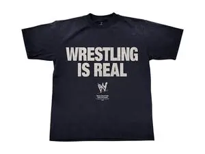 TRAVIS SCOTT Wrestling Is Real T-shirt - Black