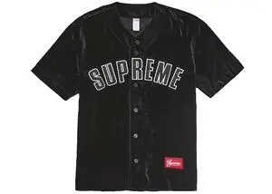 Supreme Velvet Baseball Jersey