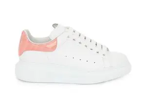 Alexander McQueen Oversized Embossed Patent Crocoin Sneakers