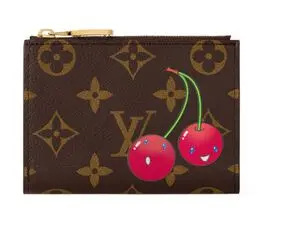 LOUIS VUITTON X Takashi Murakami Cherry Lisa Wallet - Brown Monogram
