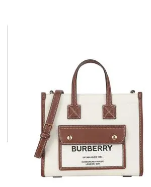 Burberry Small Freya Tote - Camel