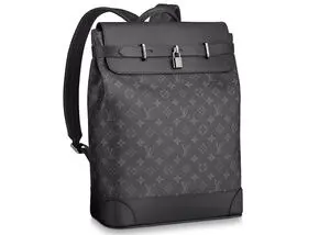 LOUIS VUITTON Steamer Backpack Monogram Eclipse - Black/grey