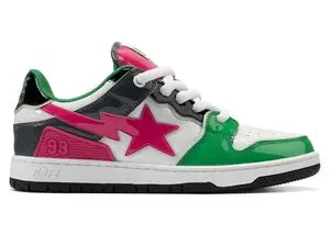 A BATHING APE Sk8 Sta #2 M1 Sneakers - Green