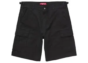 Supreme Cargo Shorts - Black