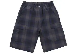 Men's Plaid Cargo Shorts