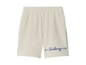Burberry Cotton Shorts - Sail