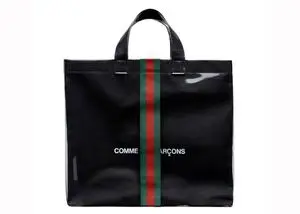 Gucci X Comme Des Garcons Tote Bag - Black
