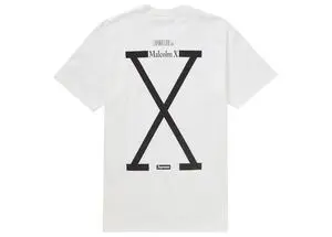 Supreme 40 Acres Malcolm X Tee Shirt - White