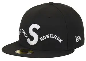 Supreme Homerun S Logo New Era 59fifty Cap - Black