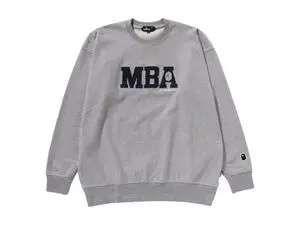 A BATHING APE Pull Over Crewneck Sweatshirt