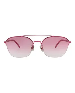 Givenchy Aviator Metal Sunglasses - Pink Pink Violet (gv40004u/57/72z)