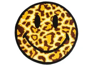 MARKET Smiley Leopard Rug - Multicolor