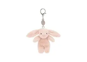 JELLYCAT Bashful Bunny Bag Charm Blush Bb4blushbc