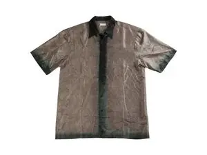Dries Van Noten Silk Short Sleeved Shirt
