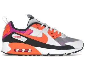 Nike Max 90 Drift Sunrise Sneakers - White/hyper Crimson/hyper Violet