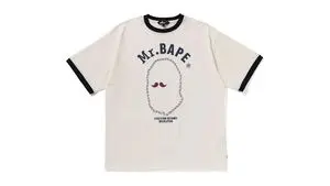 A BATHING APE Print Iii Tee Shirt - Ivory