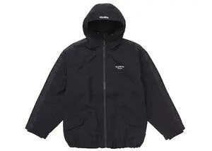Supreme Goretex Stripe Hooded Jacket - Black