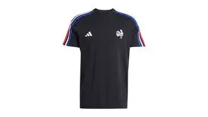 Adidas France Essentials 3stripes T-shirt - Black