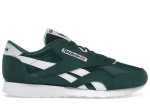 REEBOK Classic Nylon Sneakers - Collegiate Green/white
