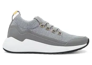 Buscemi Run1in Mid Top Sneakers - Mid Grey/grey Mel
